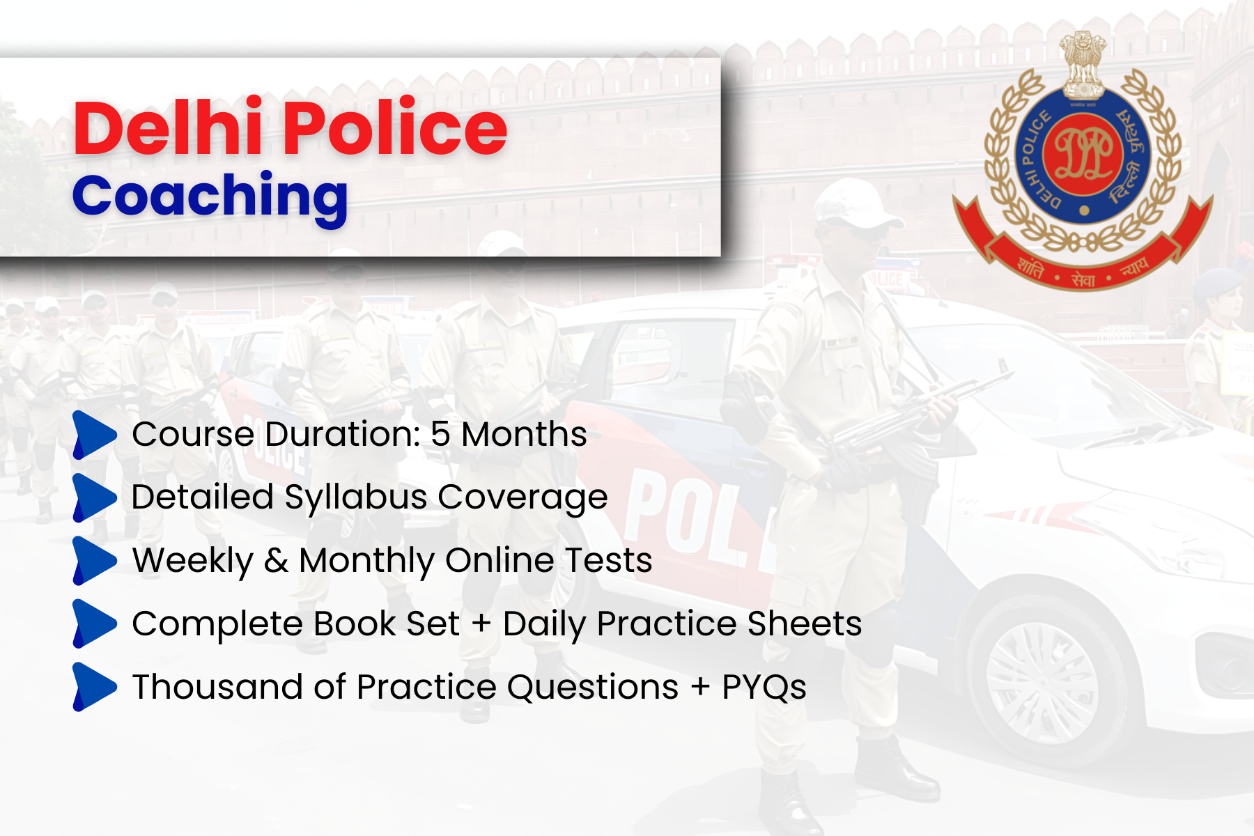 Delhi Police Coaching in Chandigarh - Chanakya’s Coaching Centre